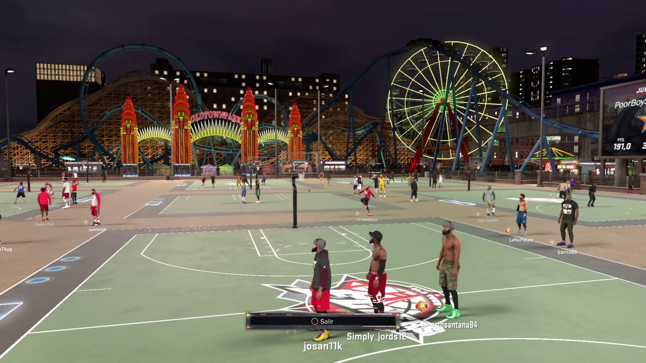 NBA 2K17 3vs3 Old Town - YouTube