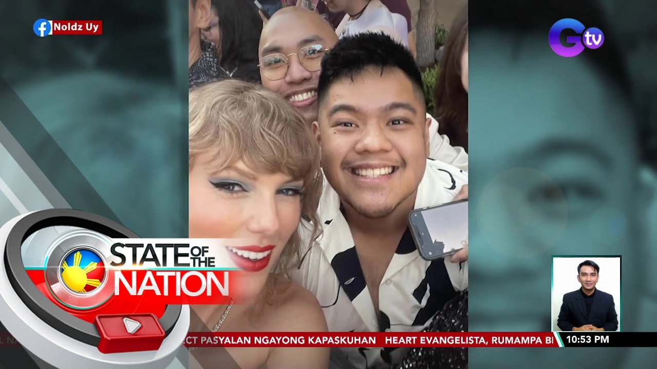 Pinoy Swiftie sa California, nakausap at naka-selfie si Taylor Swift ...