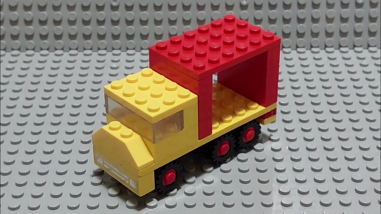 ASMR How to build a Lego Lorry Truck Tutorial (No Talking) - YouTube