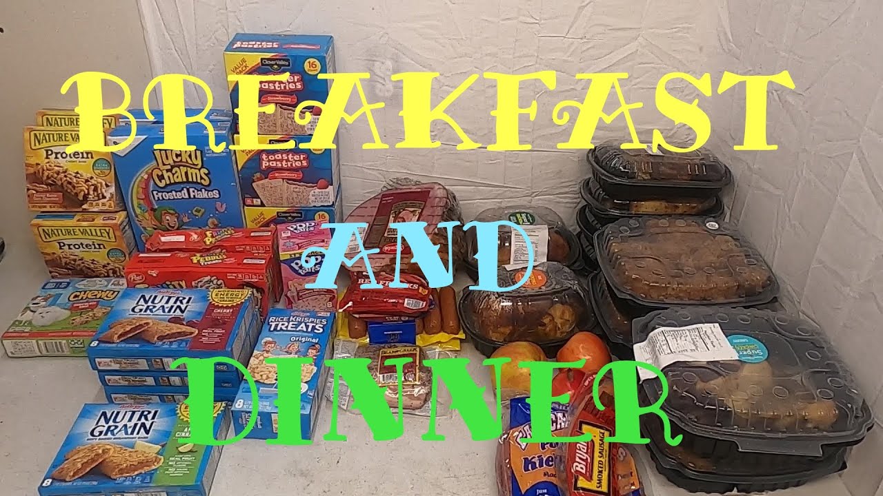 Dinner and Breakfast found (Dumpster Diving) - YouTube