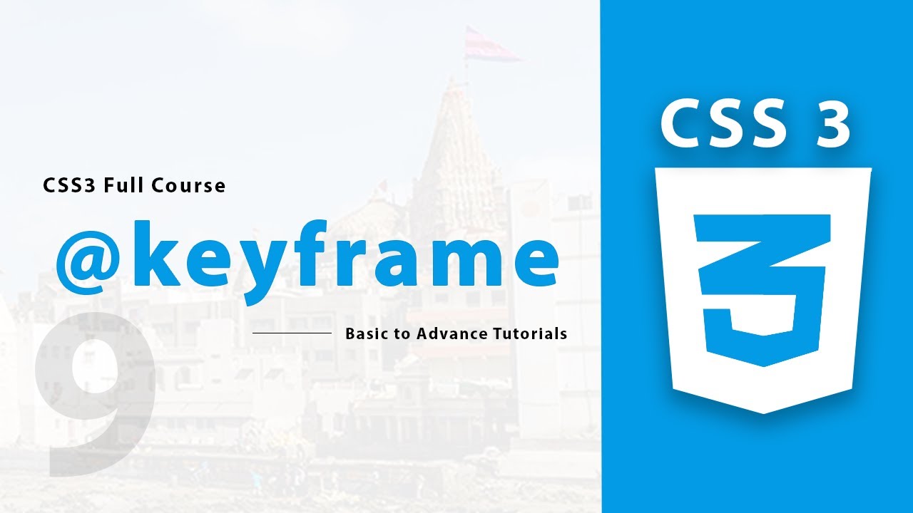 Keyframes In Css3 Hindi 9 Youtube