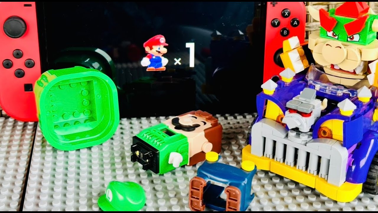 Lego Mario has 7 lives and 20 seconds. ♥️ To enter the Nintendo Switch ...