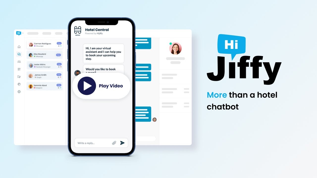 HiJiffy - More than hotel chatbot. Connecting hotels with travelers ...