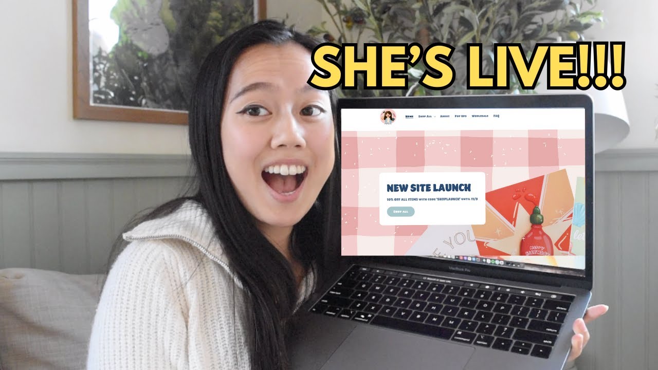 A Rollercoaster Launching My First SHOPIFY Website - YouTube