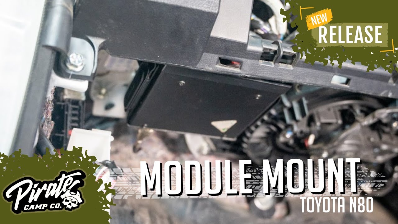 TOYOTA HILUX N80 UHF MODULE MOUNT V2 How to Install - YouTube