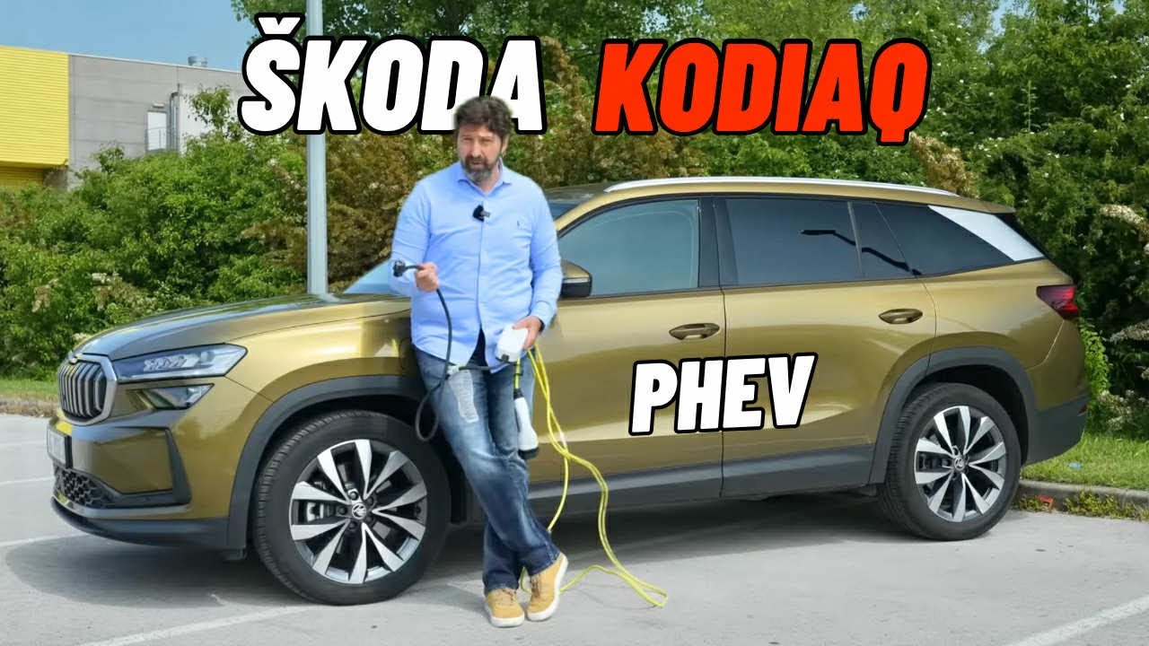 Vožnja za manje od 1€ na 100km! - Škoda Kodiaq PHEV - testirao Neven ...