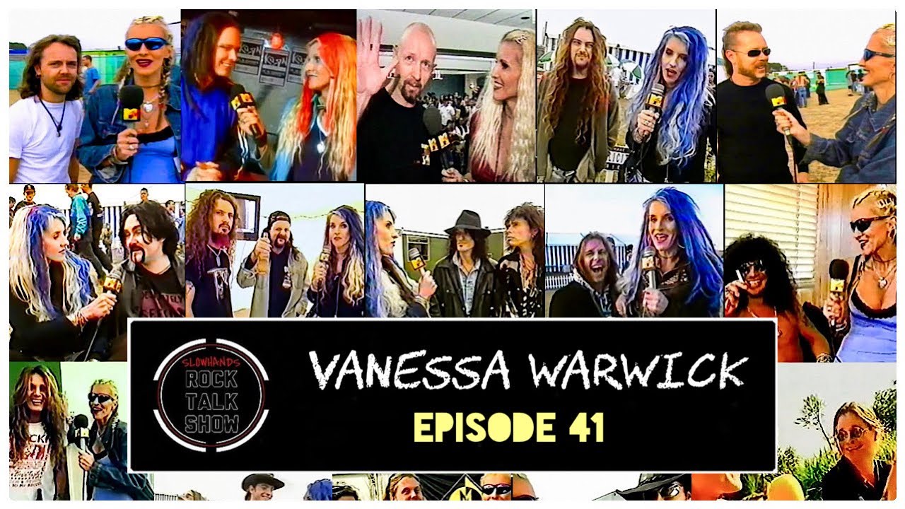 In-depth music interview with Vanessa Warwick Pt1 (Trust In Rock, MTVs ...