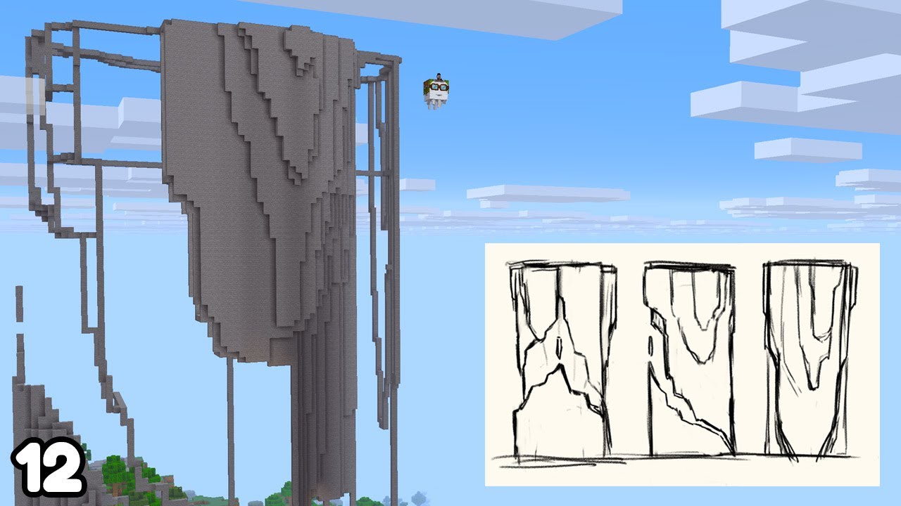Illustrator Plays Minecraft | A Bit Too Ambitious | Ep 12 - YouTube