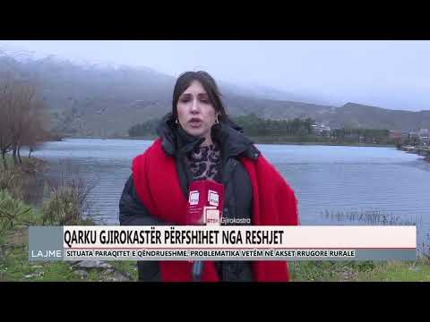 RESHJE SHIU DHE BORE NË QARK , QARKULLIMI RRUGOR NË DISA ZONA KËRKON KUJDES