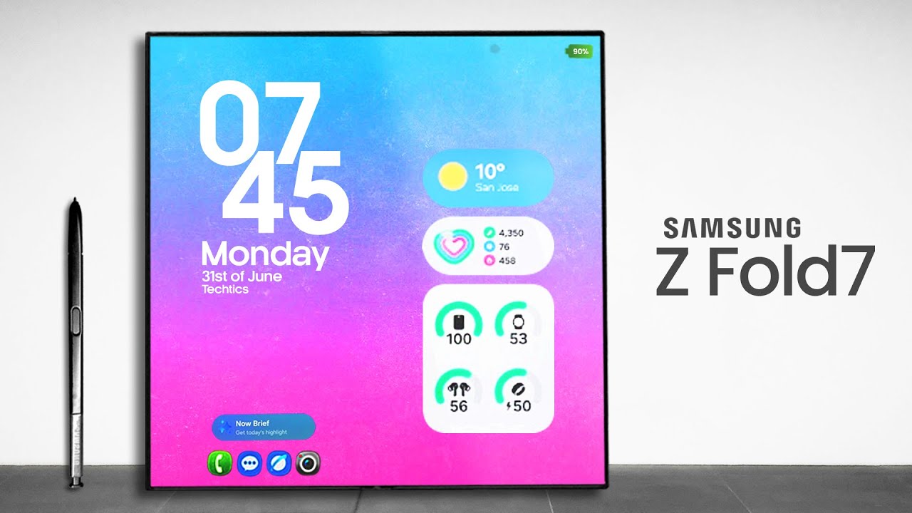 Samsung Galaxy Z Fold 7 Ultra - First Official Teaser - YouTube