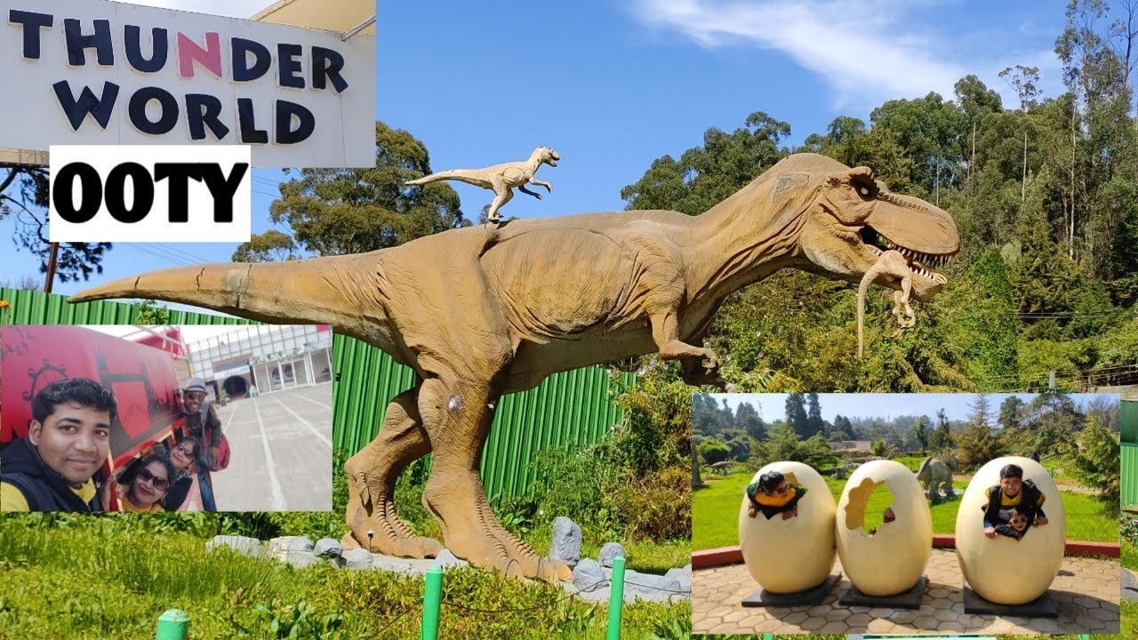 Thunder World Theme Park, Ooty । Dinosaurs, Vortex, Snow world, London bus... । Near Ooty Lake ...