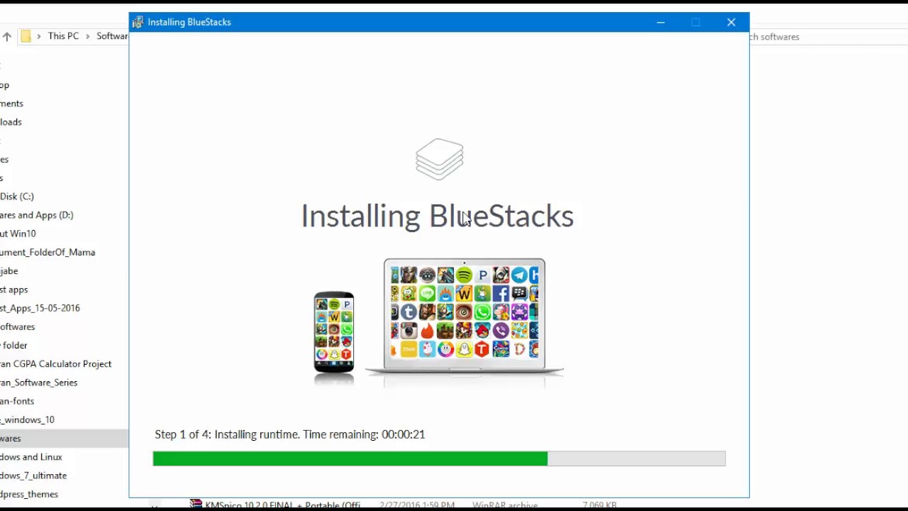 How to install Blustacks and use computer as android device - YouTube