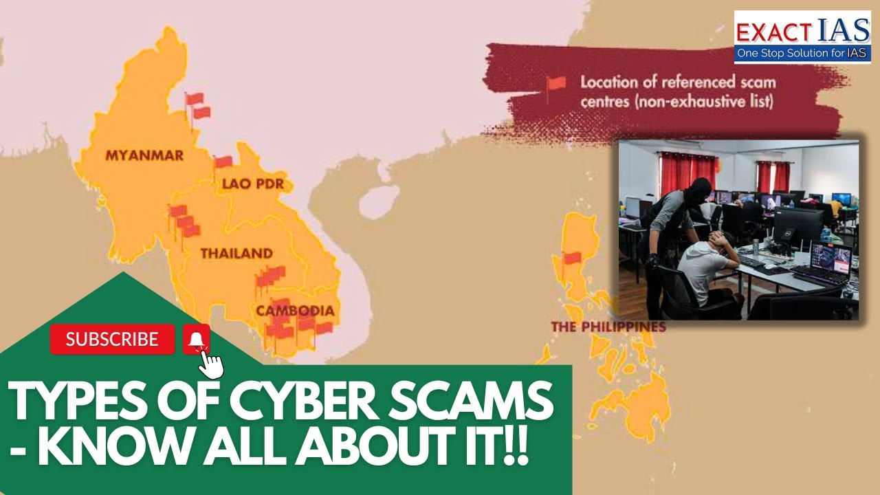 TYPES OF CYBER SCAMS - KNOW ALL ABOUT IT!! - YouTube