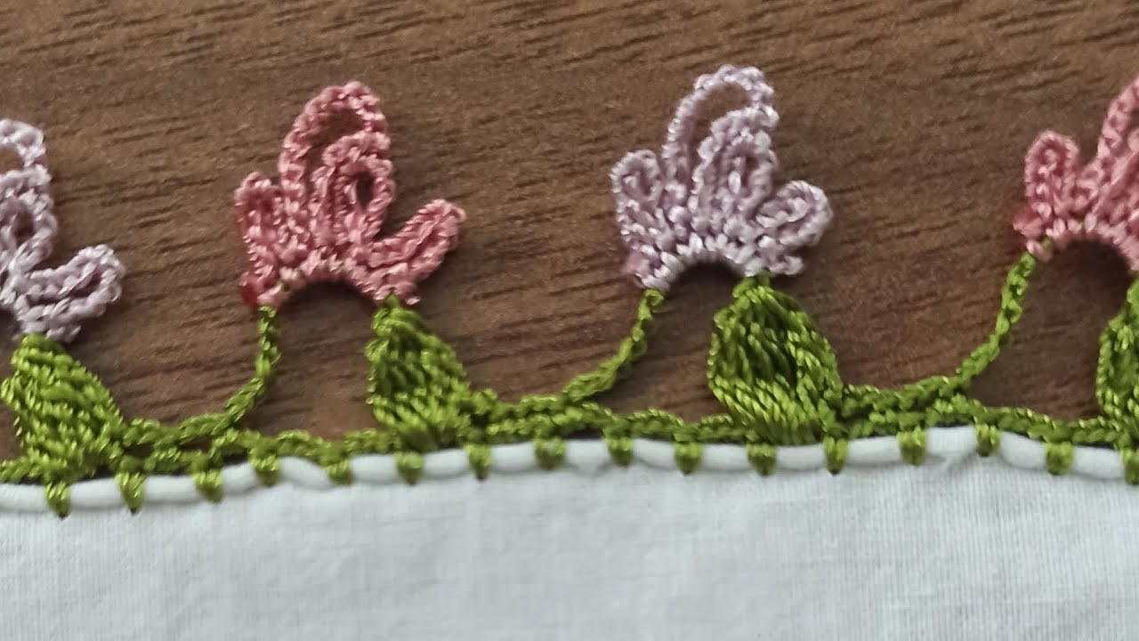 Kolay bir yazma oyası örneği - YouTube