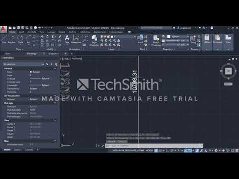 Autocad Tutorial 3 - Layers, Match Properties and Blocks - YouTube