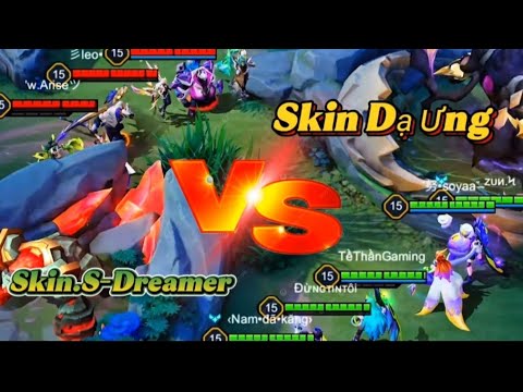 Phe Skin Dạ Ưng Đối Đầu Phe Skin - S-Dreamer AOV Liên Quân Đại Chiến Cực Căng - YouTube