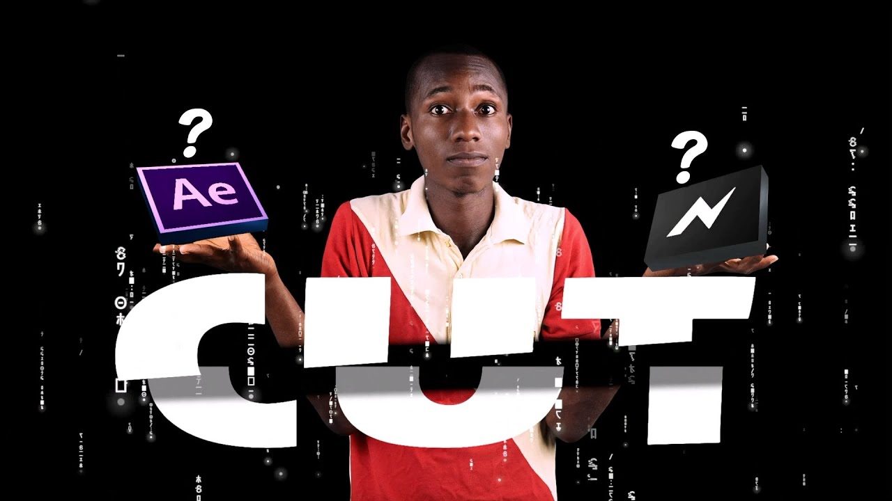 Slice And Cut Text Animation Tutorial - YouTube