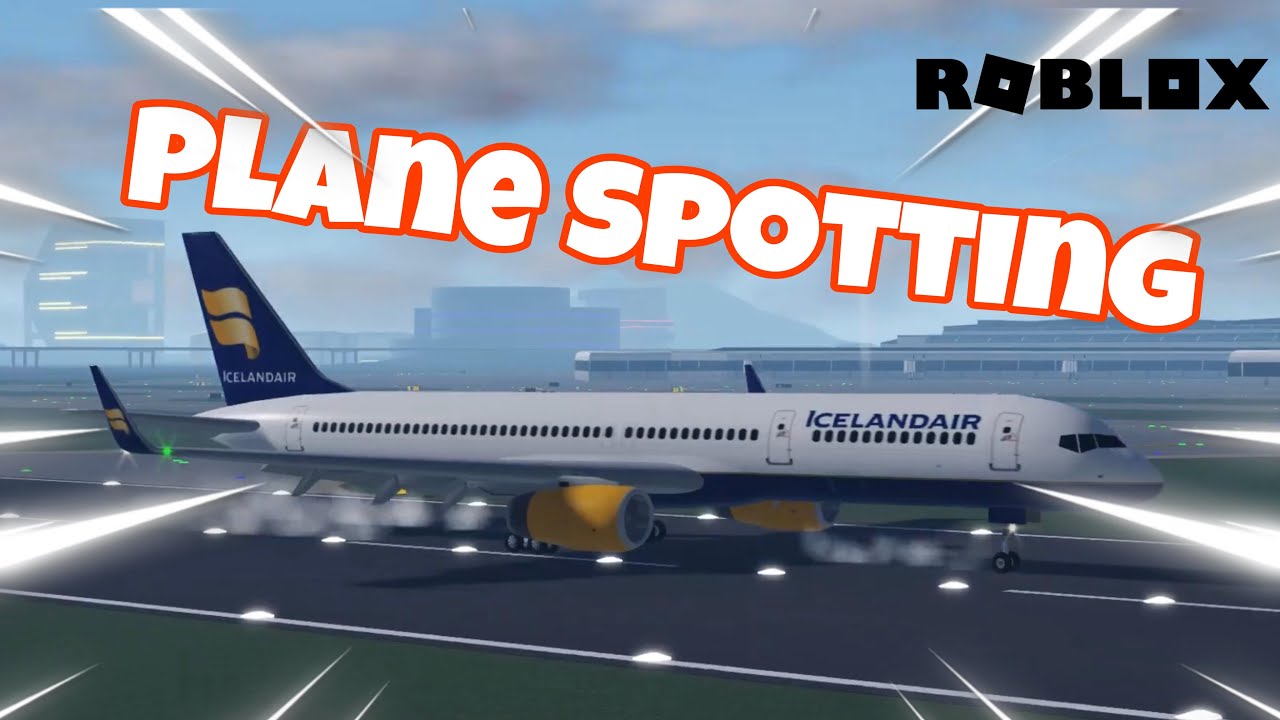 Roblox Flightline Plane spotting [ takeoffs and Landings] - YouTube