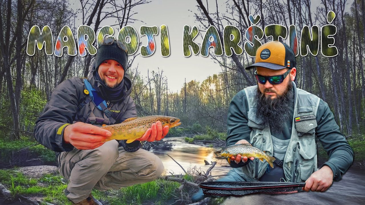 "Margoji Karštinė" - Upėtakių Žūklė. Spin&Fly Trout Fishing - YouTube