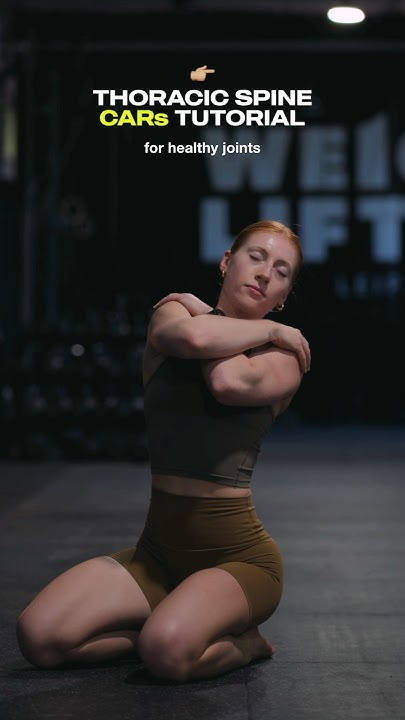 3D spine movement.. thoracic spine CARs explained 👀 #mobility - YouTube