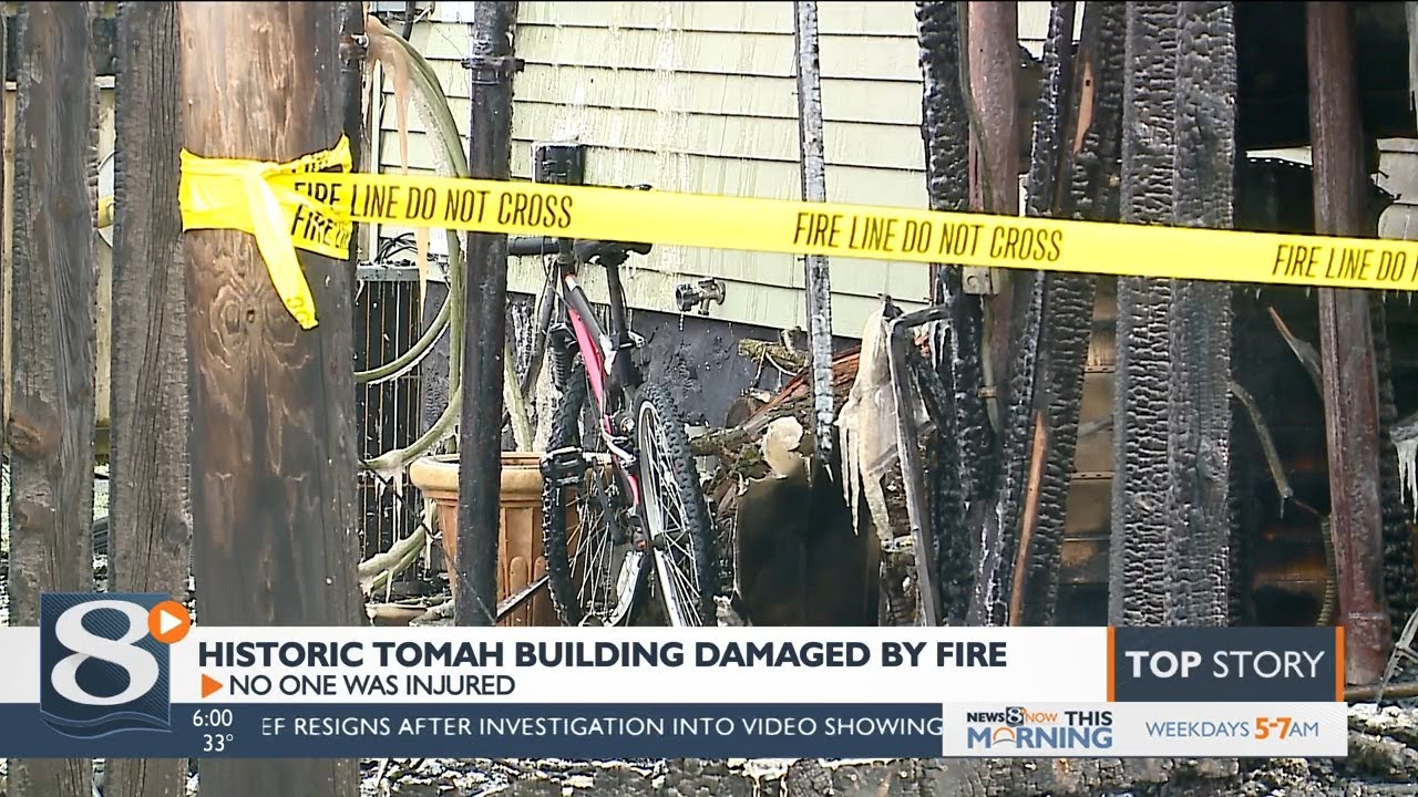 A historic loss: No one injured in fire at Tomah Veteran facility - YouTube