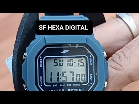 Sonata SF HEXA 1 Digital Watch Unboxing. - YouTube
