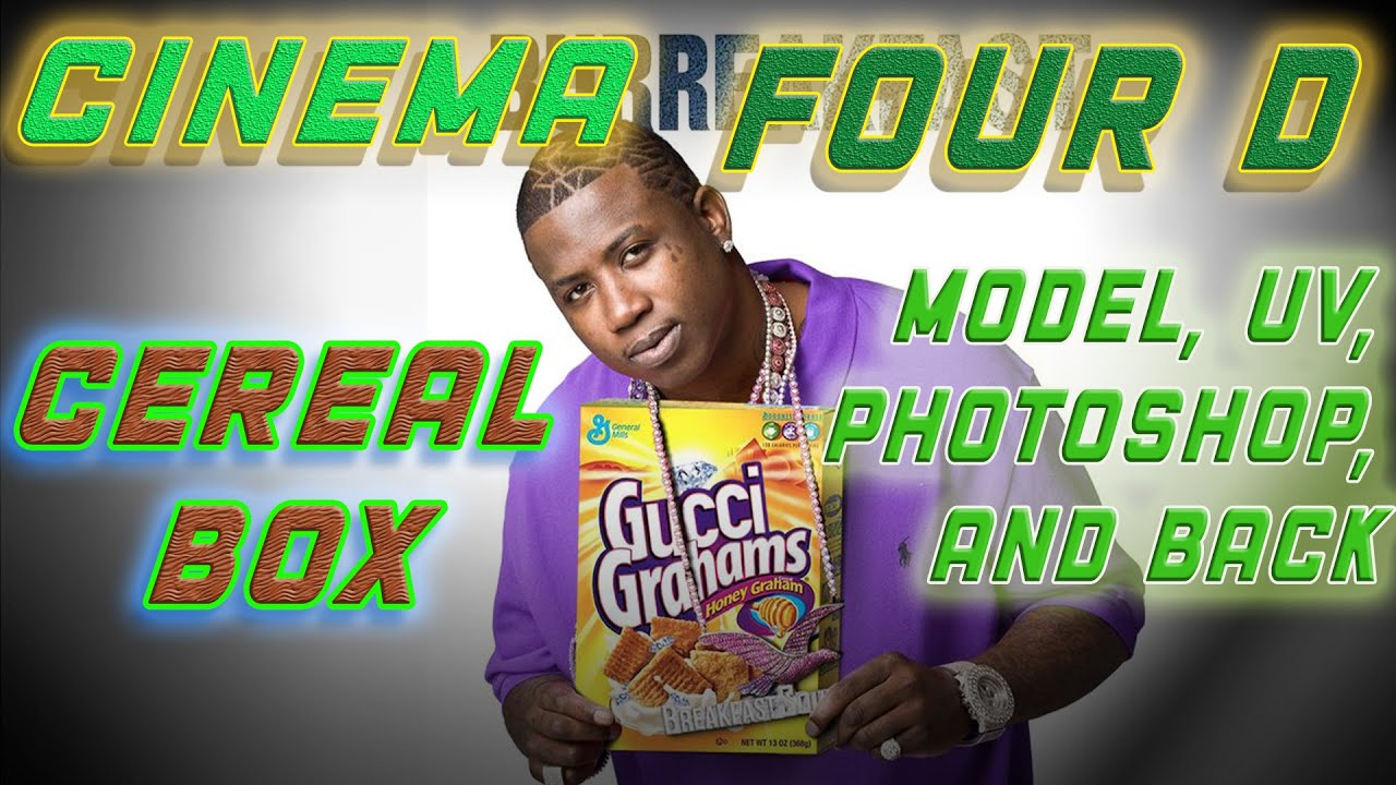 Cinema 4D ||UV Cereal box Tutorial - YouTube