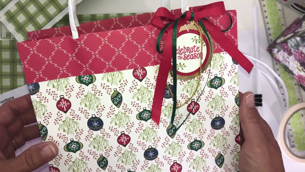 Designer Paper Gift Bag - YouTube