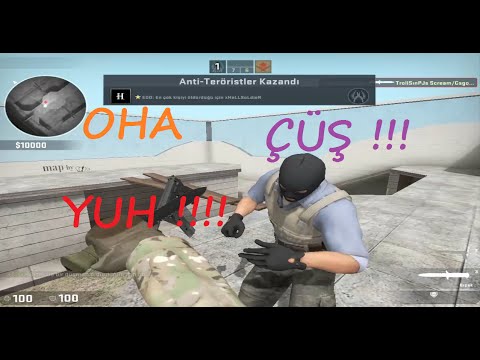 [CS:GO 1v1] OHA! YUH!! ÇÜŞ !!! (TEKE TEK PİSTOL WS) w/ Yiğit (TÜRKÇE)