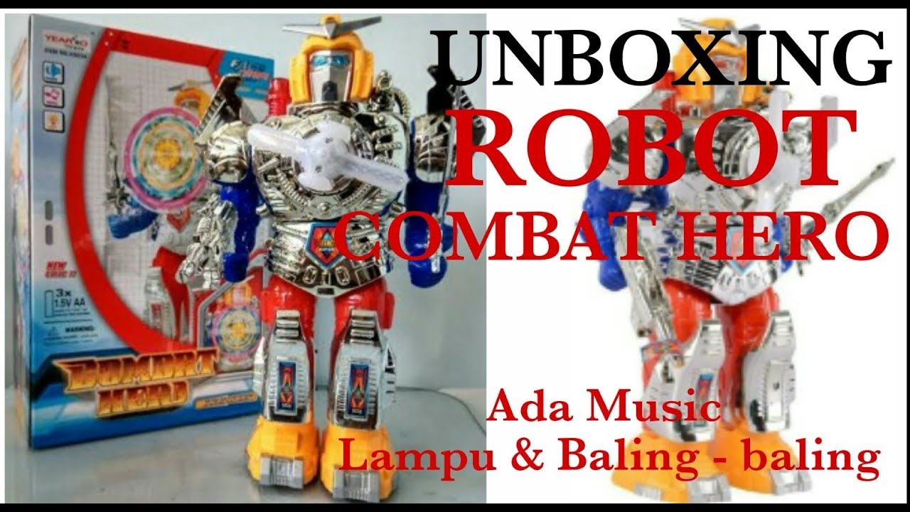 Mainan Anak ROBOT COMBAT HERO - YouTube