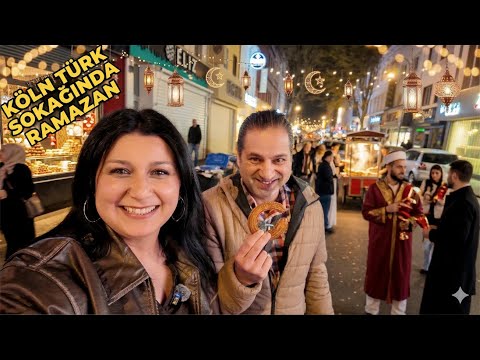 Almanya Köln’de Küçük Türkiye 🇹🇷 | 🌙 Türk Sokağında İftar Yaptık