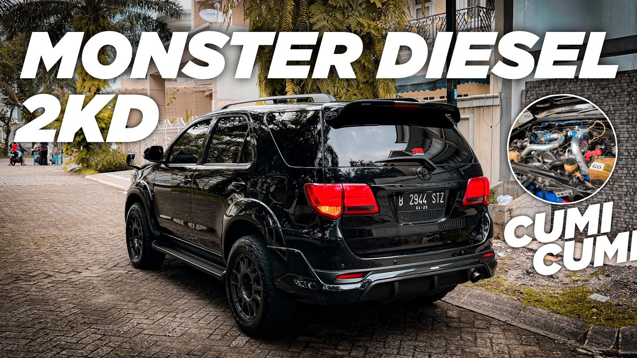 FORTUNER KENCENG !!! MONSTER DIESEL 2KD | REVIEW FORTUNER VNT 2015 ...