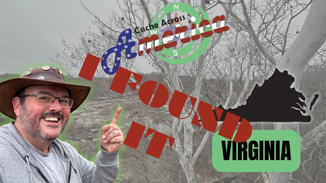 Cache Across America - Virginia (I found it) - YouTube