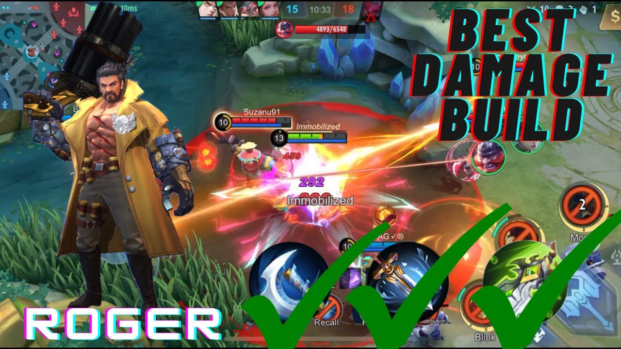 ROGER BEST BUILD 2022 | MOBILE LEGENDS - YouTube