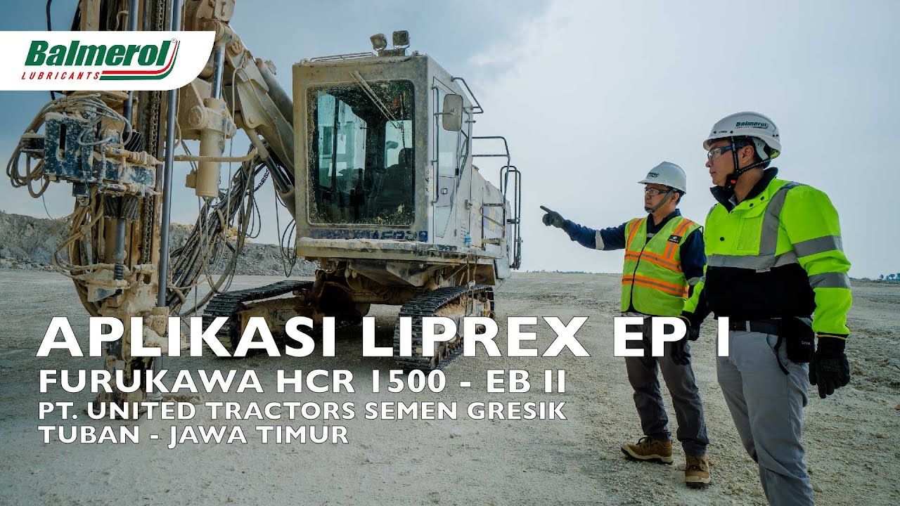 Proses aplikasi LIPREX EP 1 pada mesin Furukawa HCR 1500 - EB II - YouTube