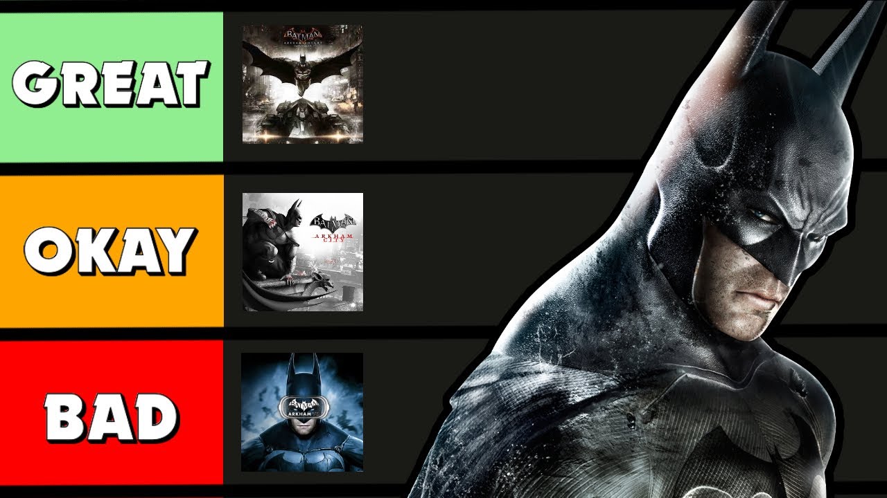 Ranking EVERY Batman Arkham Game! - YouTube