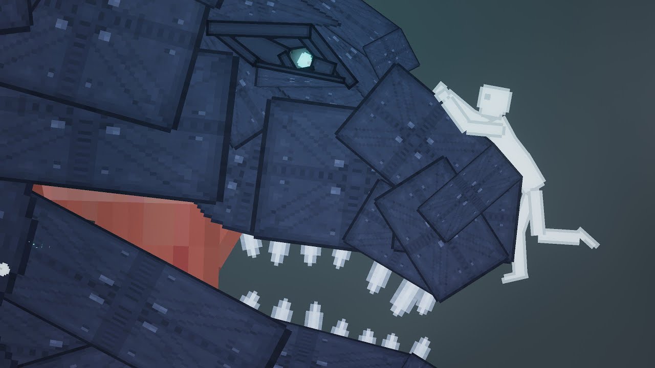 Godzilla In People Playground - YouTube