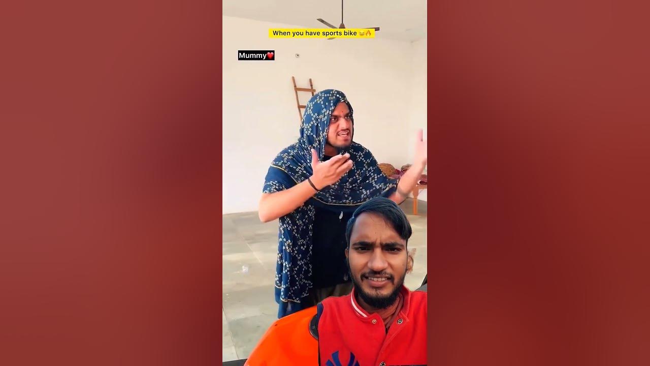 When you have sports bike 😂🔥 #shorts #relatable #indian - YouTube