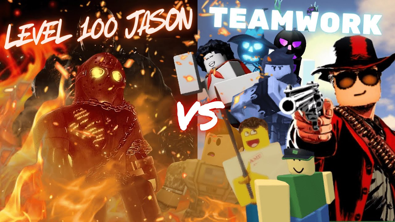 Level 100 Jason VS Teamwork | Roblox: FORSAKEN | - YouTube