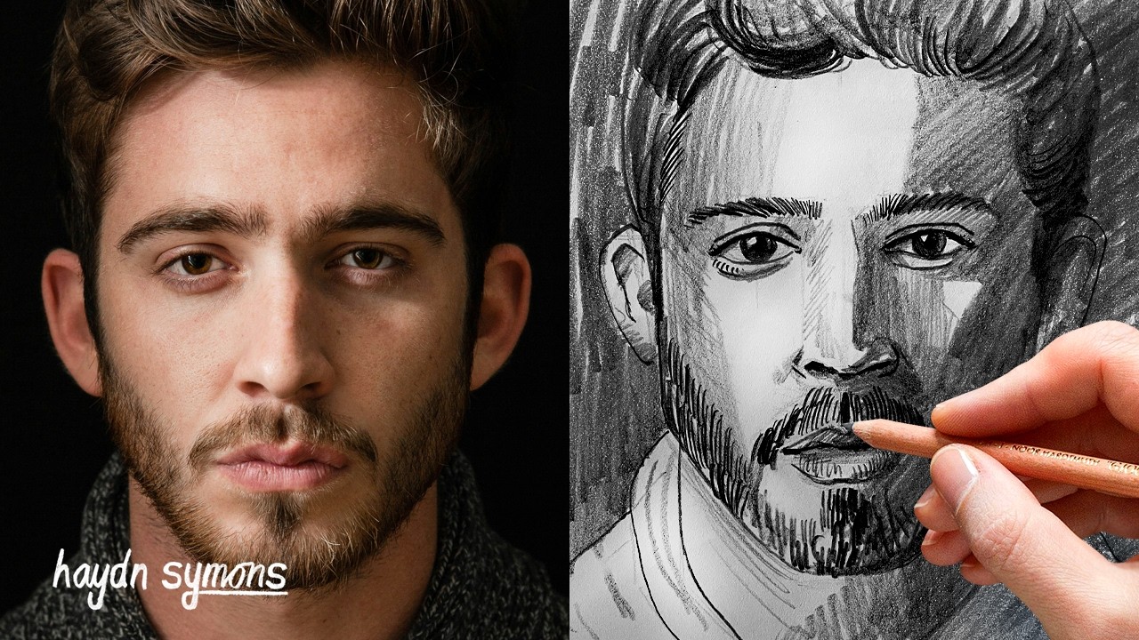 Watch This Powerful Time Lapse Portrait Drawing Come To Life In Minutes ...