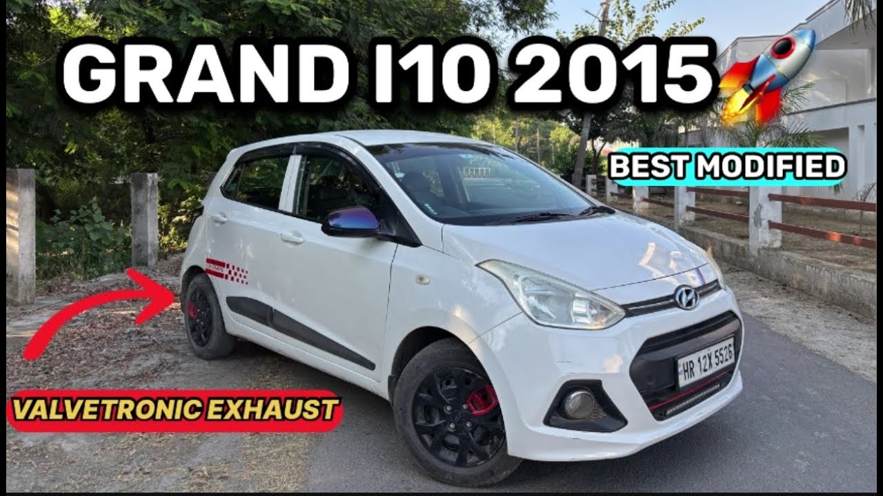Fully Modified Grand I10 🔥| Valvetronic exhaust | Mint Condition | # ...