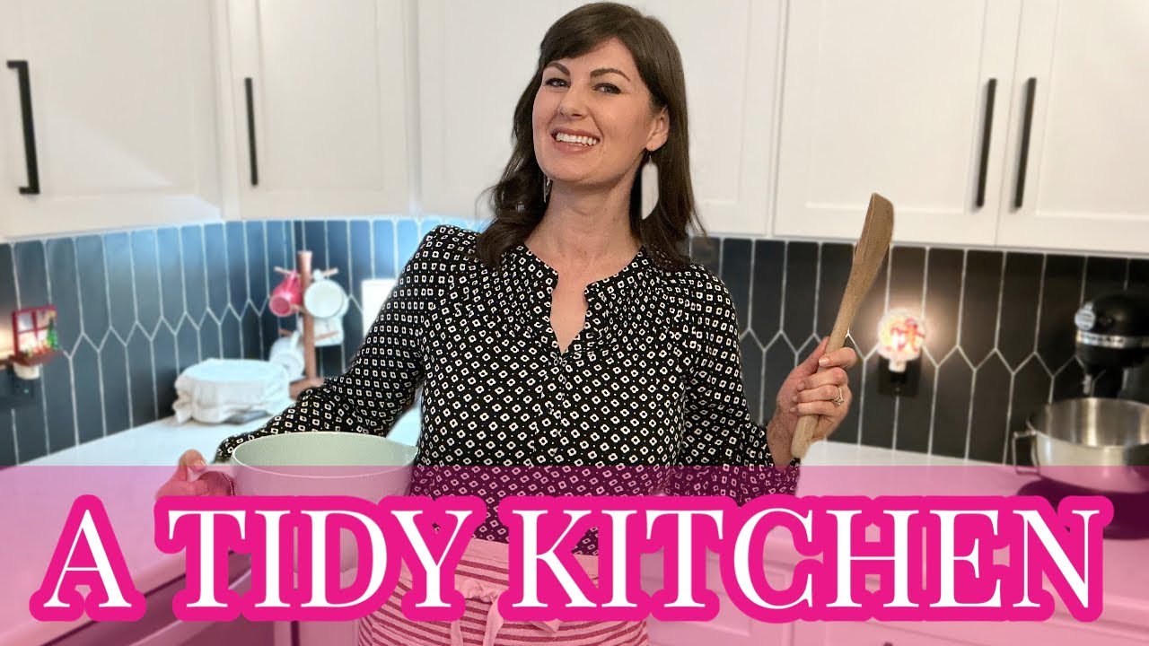 5 TIPS TO KEEP A TIDY KITCHEN | Keeper of the Home Series - YouTube