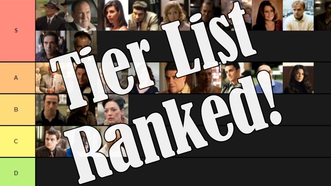 The Sopranos Character Tier List! - YouTube
