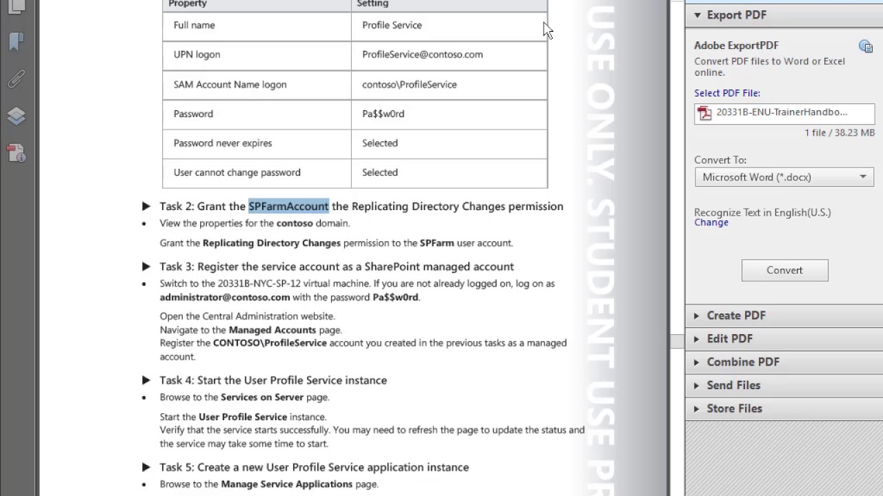 33 Configuring User Profiles - YouTube