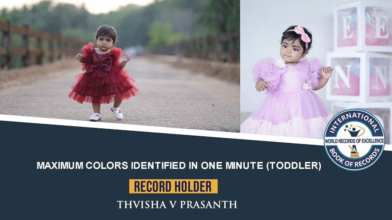 MAXIMUM COLORS IDENTIFIED IN ONE MINUTE (TODDLER) - YouTube