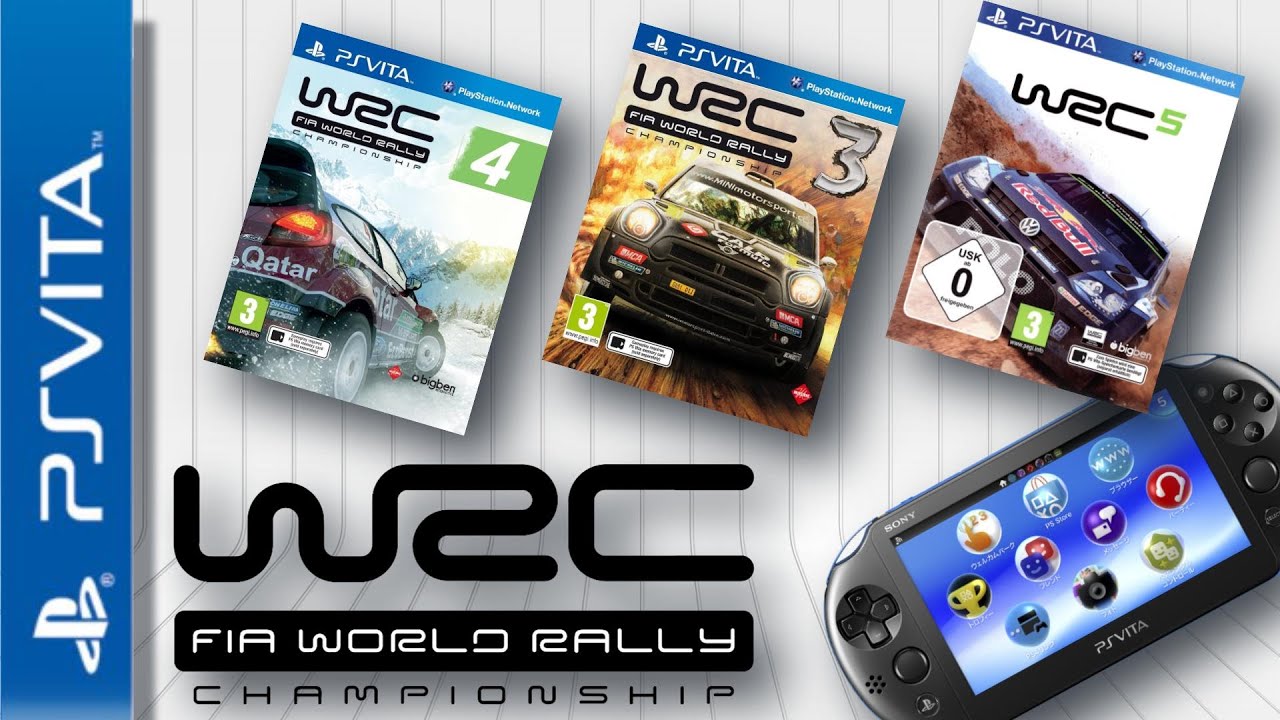 Todos los Juegos de WRC Para PS Vita - YouTube