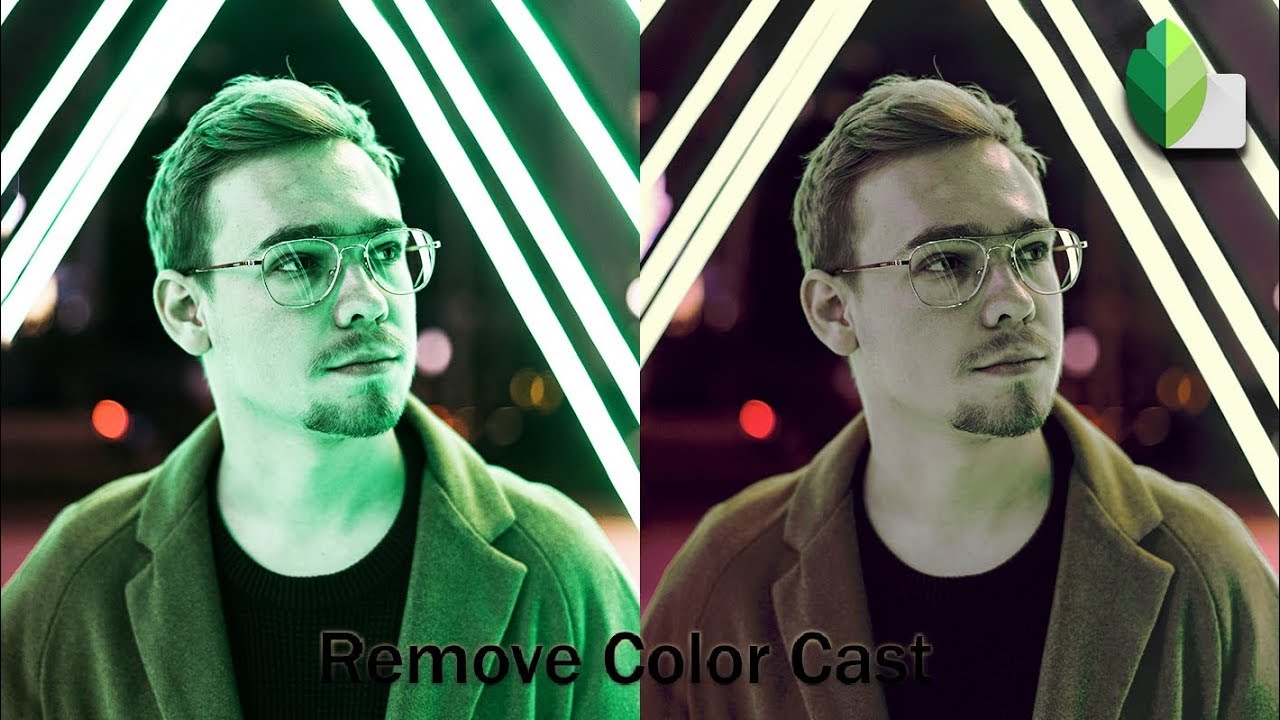 Remove Color Cast In Snapseed || How To Remove Color Cast In Photo - YouTube