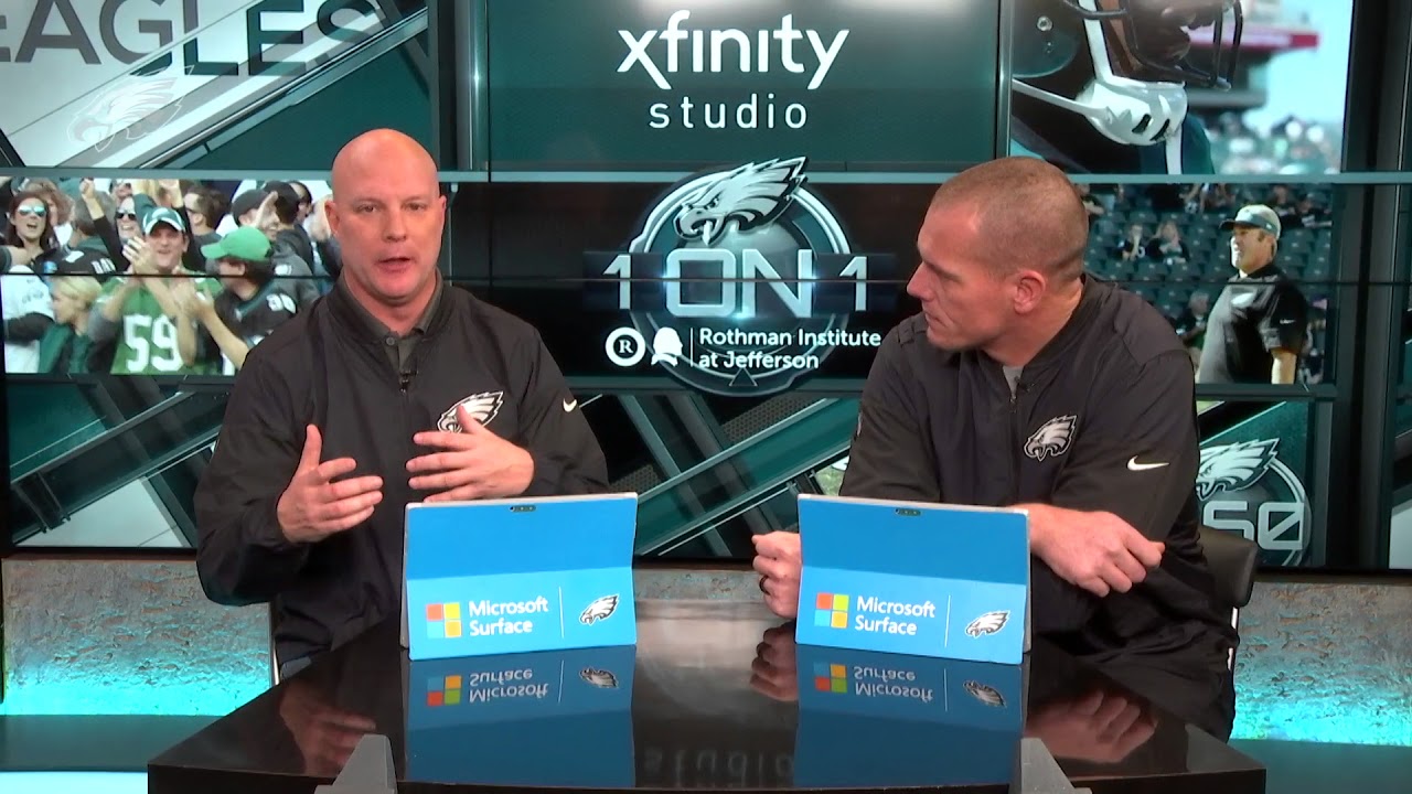 Eagles One-On-One: Tight Ends Coach Justin Peelle - YouTube