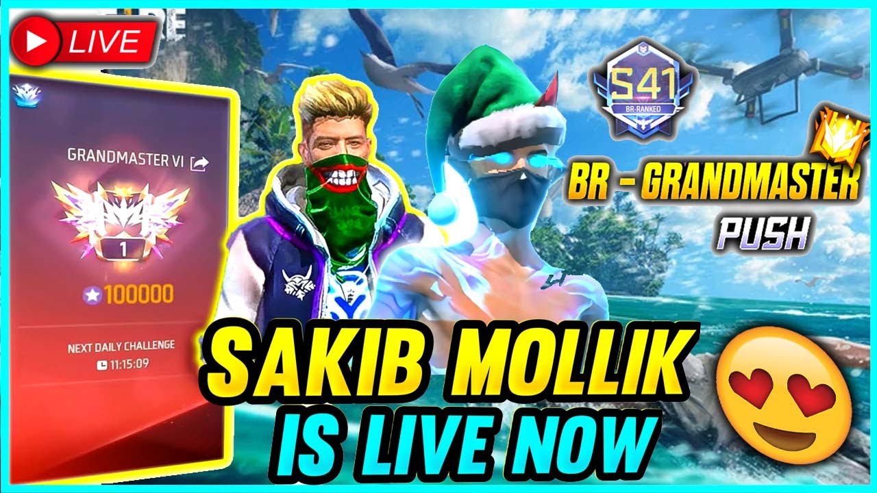 টপ ১ স্কোয়াড এখন লাইভে🔥Road To Region Top 1💝[ SAKIB MOLLIK ] 🛑 Season 41🔥 - YouTube