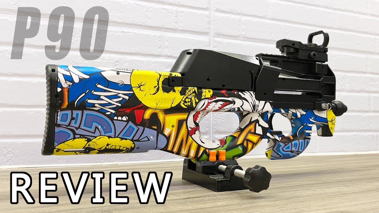 P90 Gel Blaster Unboxing And Review - YouTube